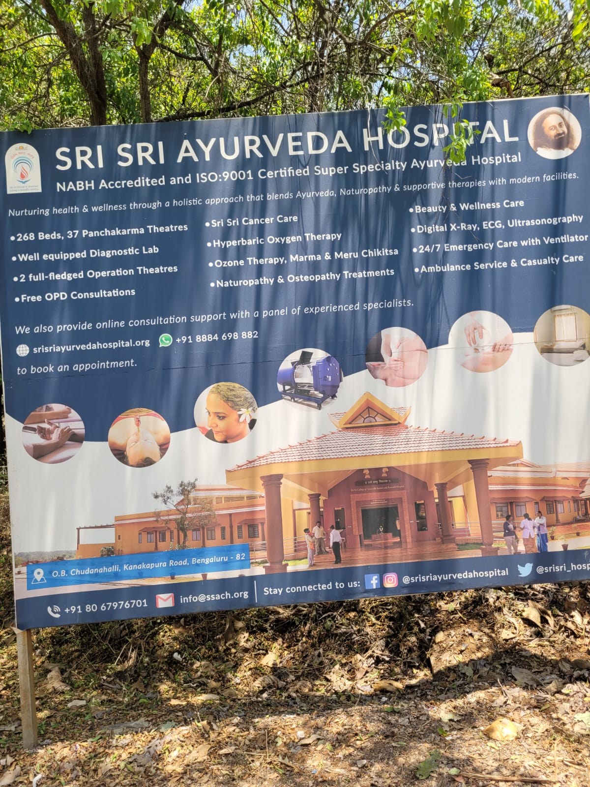 An informative study on programs and activities of Art of living International headquarters in ...