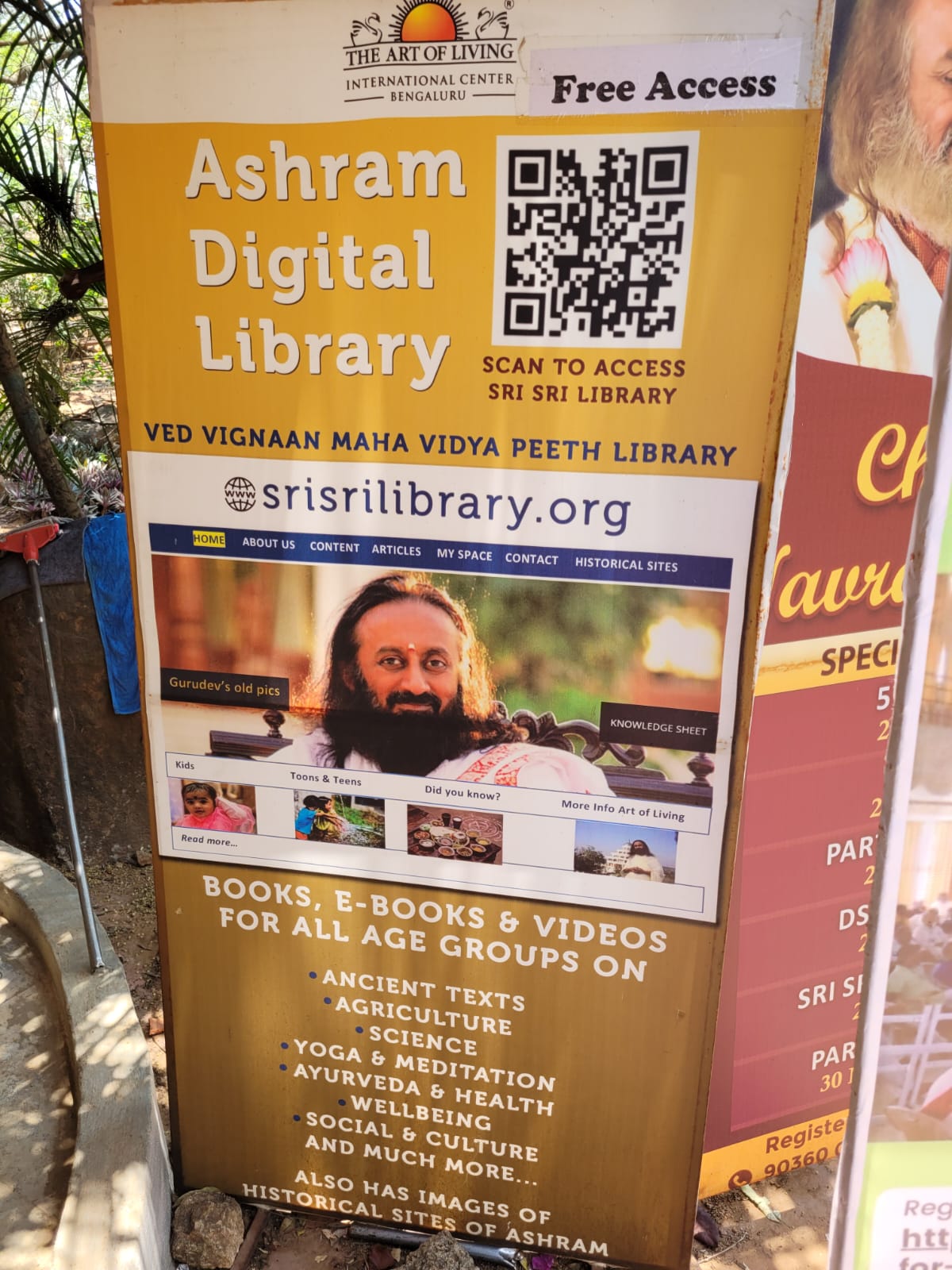 An informative study on programs and activities of Art of living International headquarters in ...