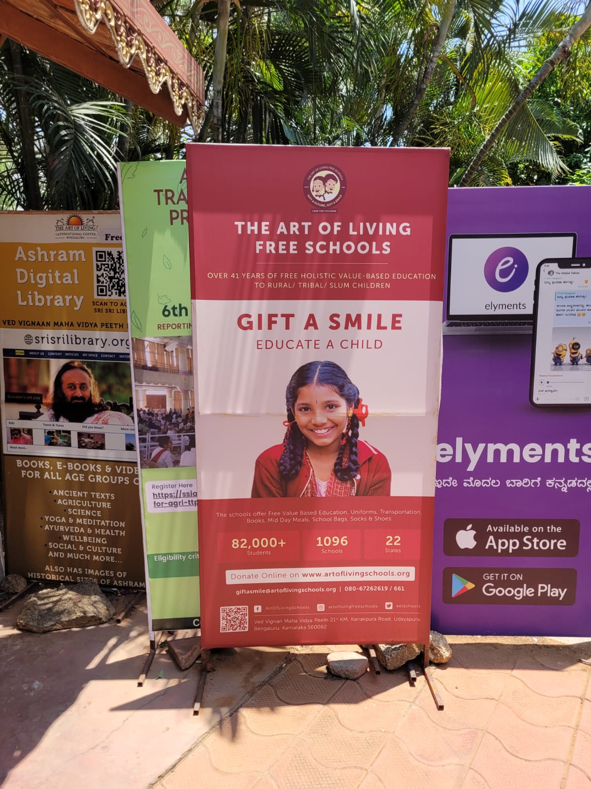 An informative study on programs and activities of Art of living International headquarters in ...